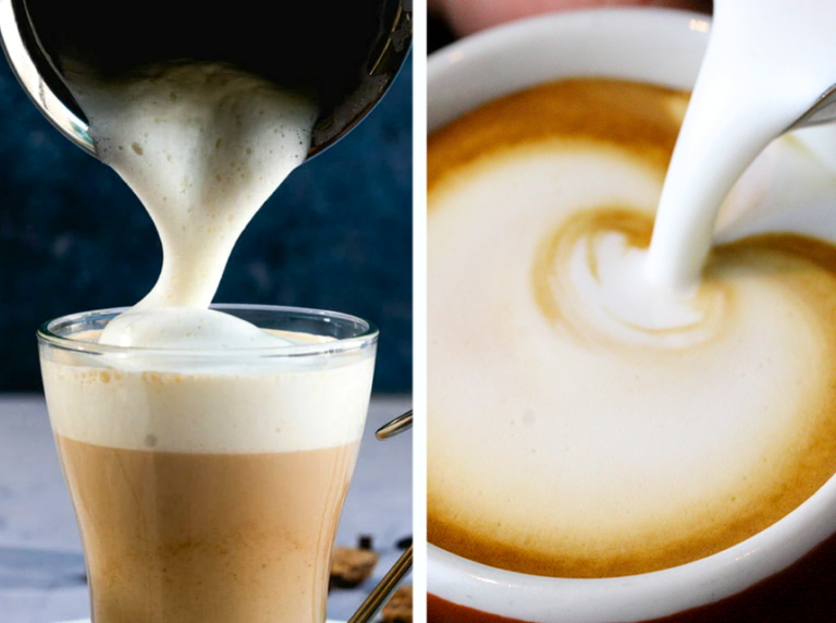 Latte Vs. Cappuccino : Principales Différences